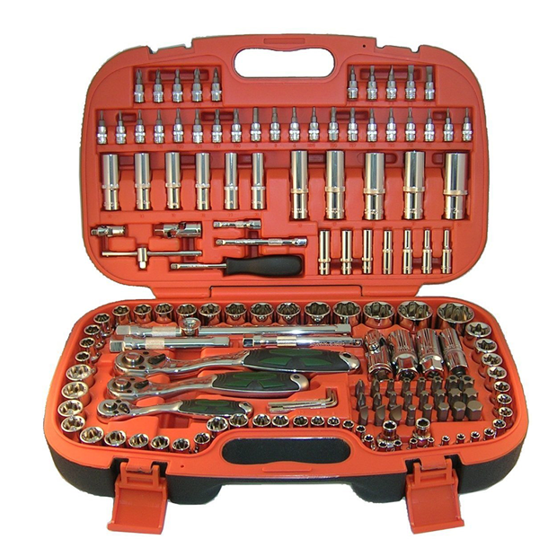 150 pcs 1/4" & 3/8" & 1/2" Socket Set